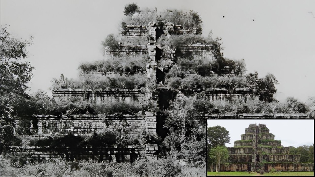 Pyramids Before and After Excavation | The Brain Chamber